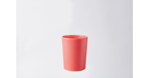 GLASS LY 05 CORAL PINK SQUARE